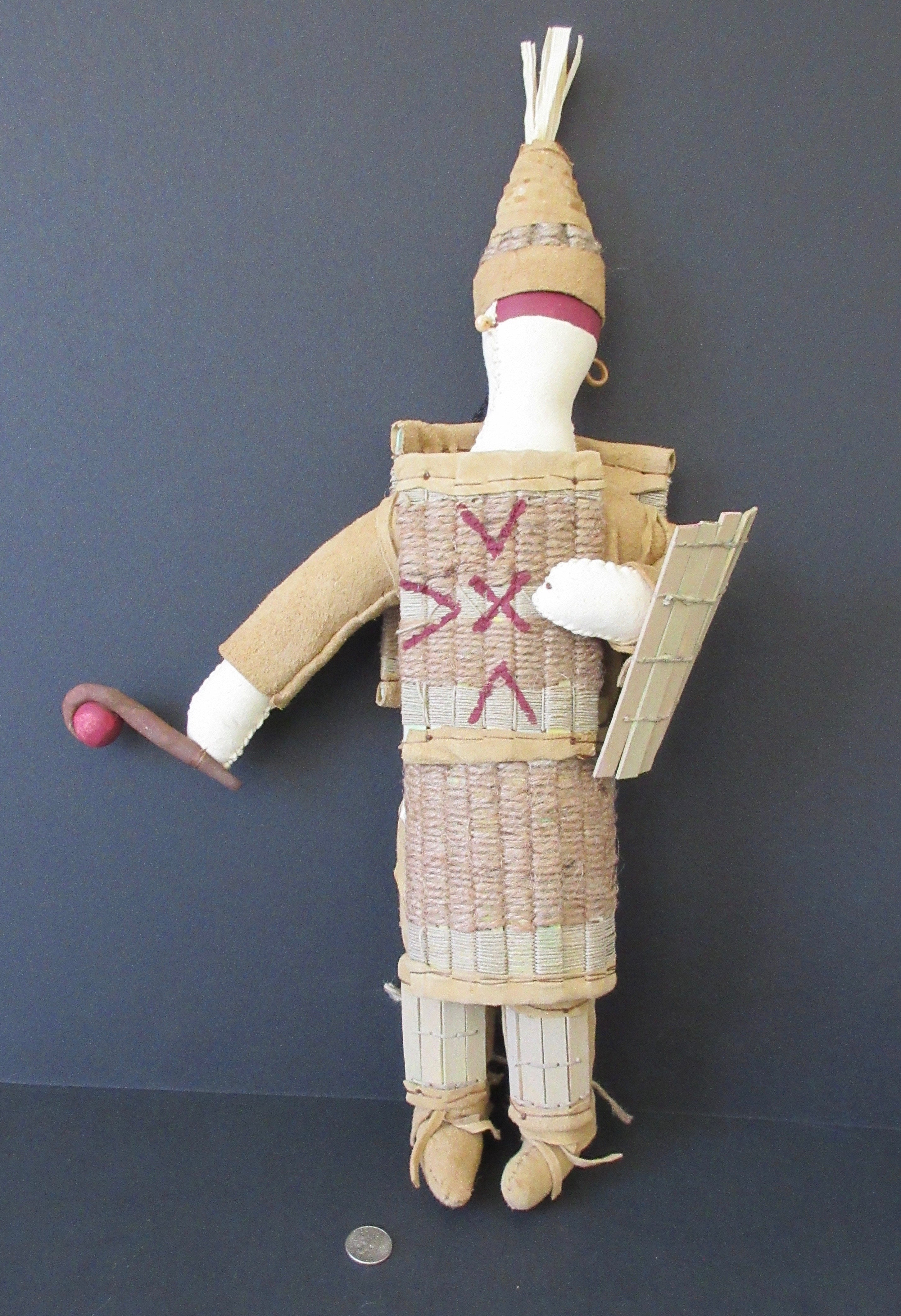 Pre-European Contact Iroquois Warrior Doll: Paul St John, Mohawk ...