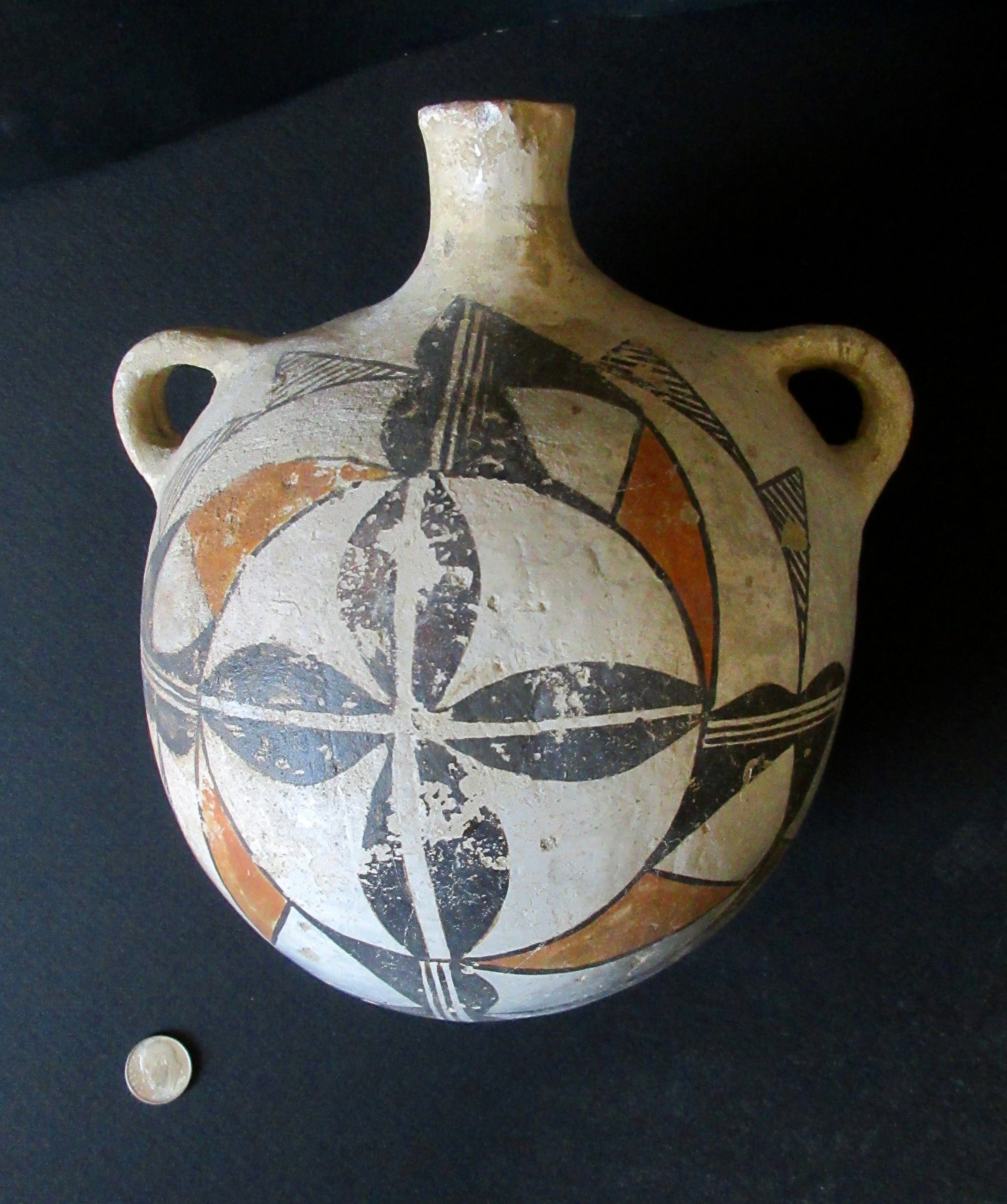 ACOMA Pottery Canteen - Vintage | American Native Arts & Antiques