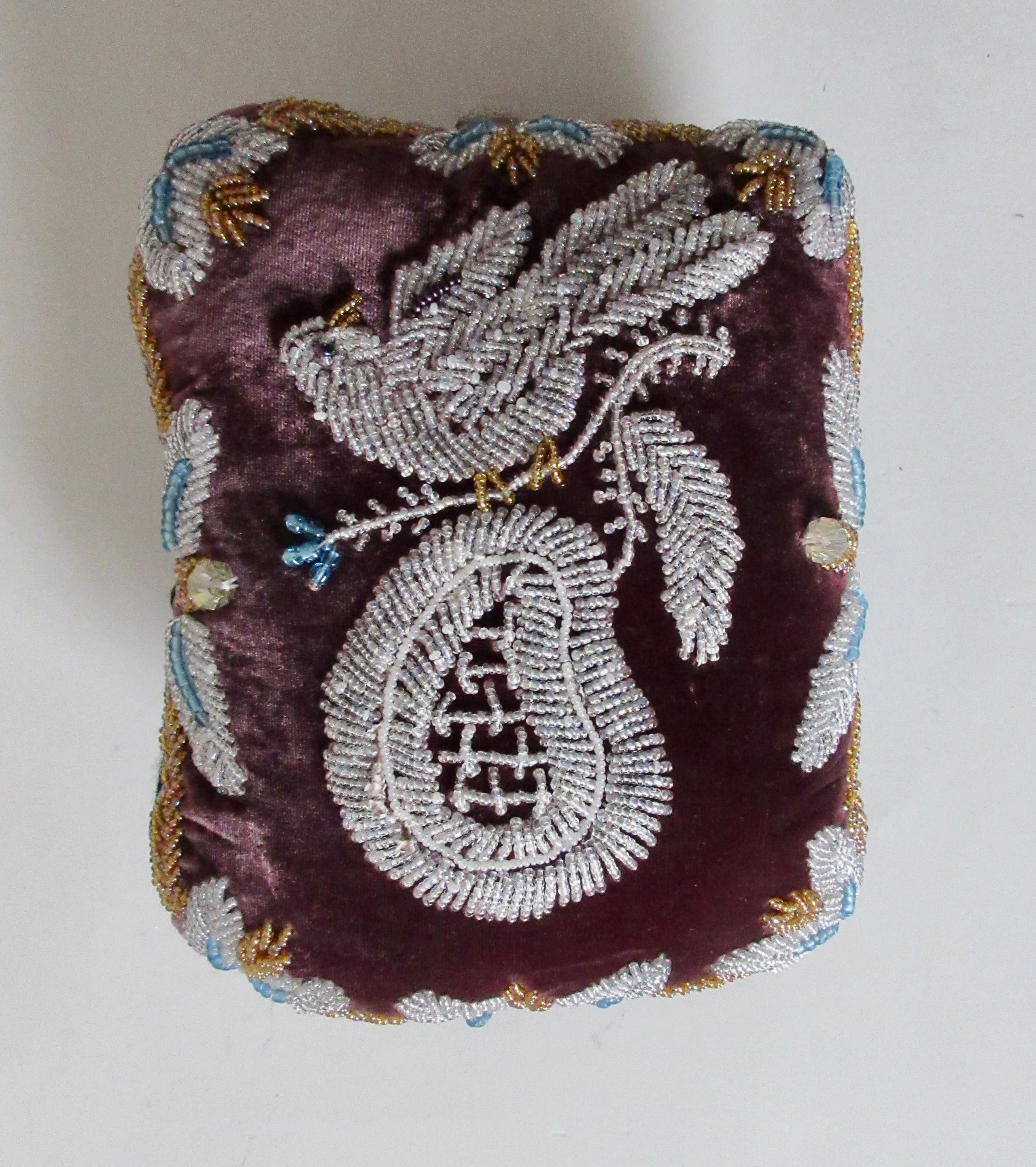 Bird on Pear Tree - Traditional Iroquois Beadwork: Paul St John, Mohawk ...