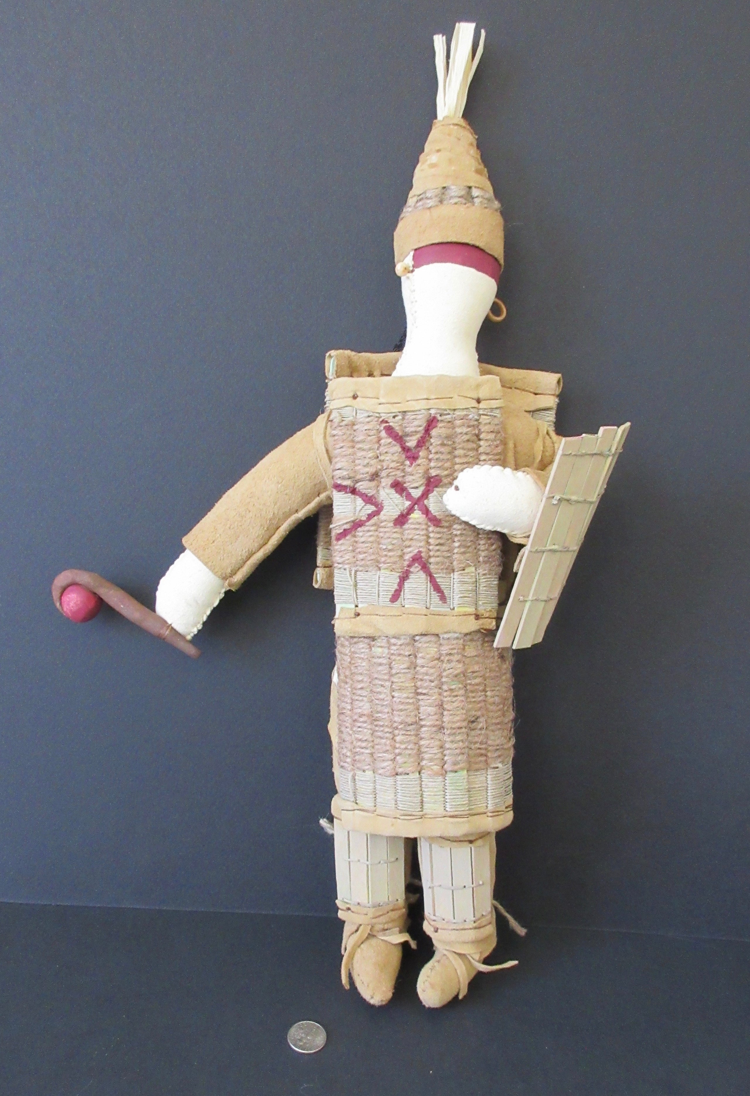 Pre-European Contact Iroquois Warrior Doll: Paul St John, Mohawk ...