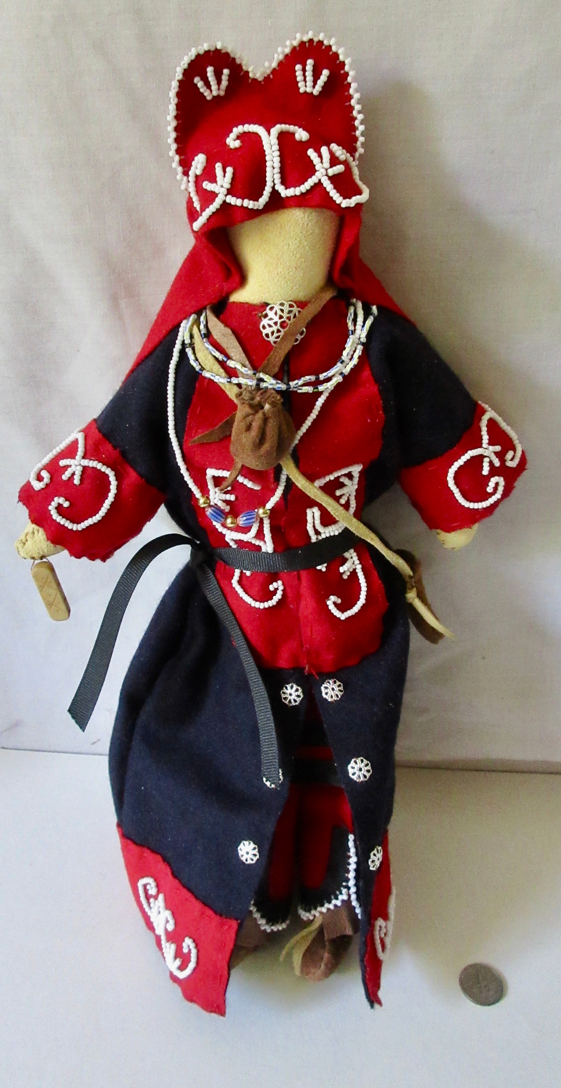 Maliseet Man Doll, w/Hunting Cap: Paul St John, Mohawk (d: 2025 ...